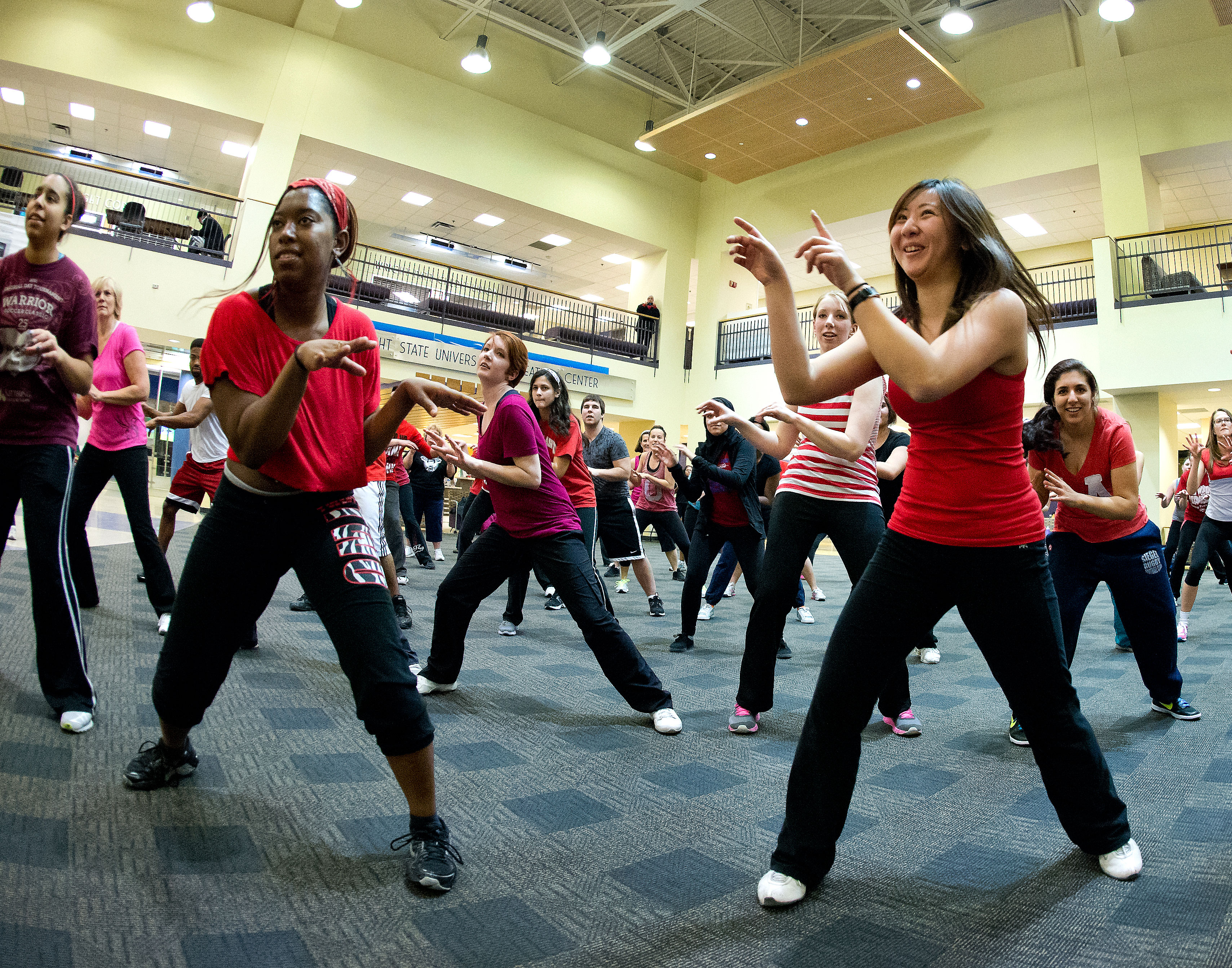 Wright State Newsroom – Student on the Scene—Zumbathon « Wright State ...
